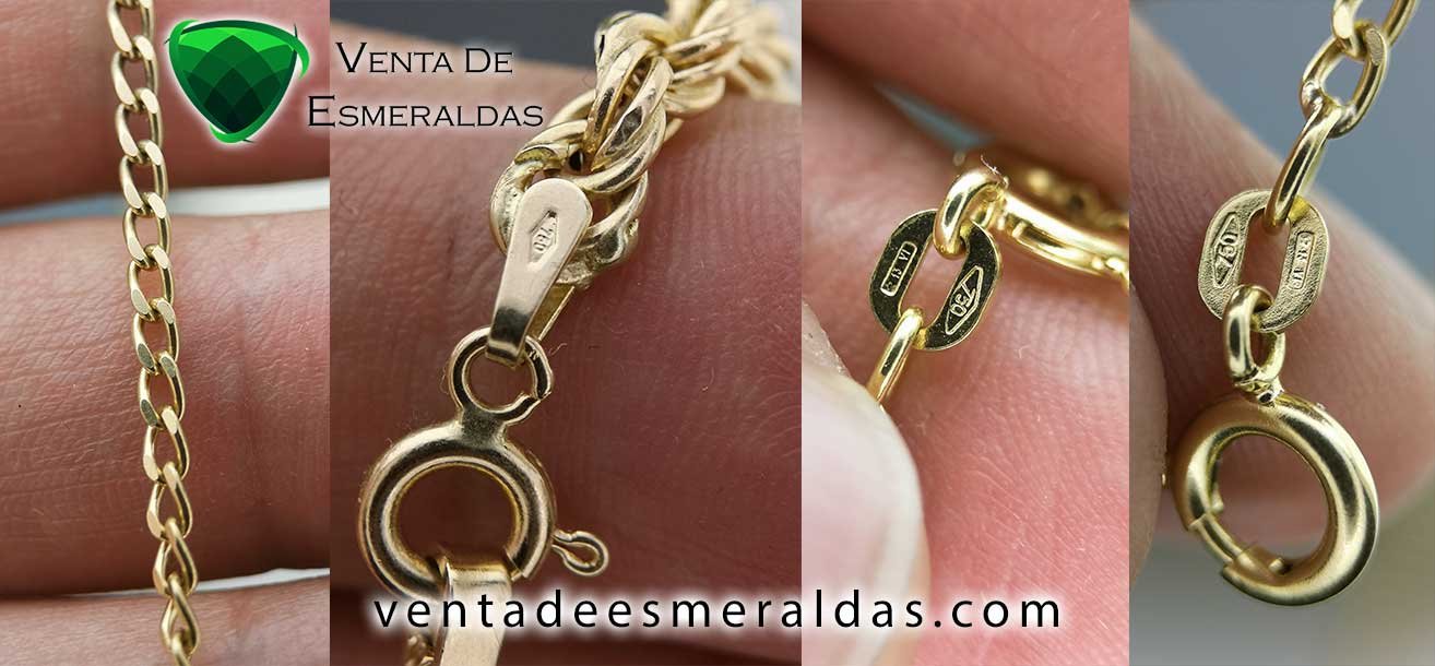 Joyería en oro italiano de 18k vs oro laminado, aprenda a reconocer el oro